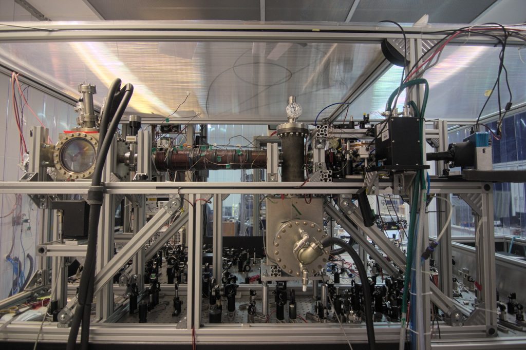 Cold Atomic Space-Time Laboratory